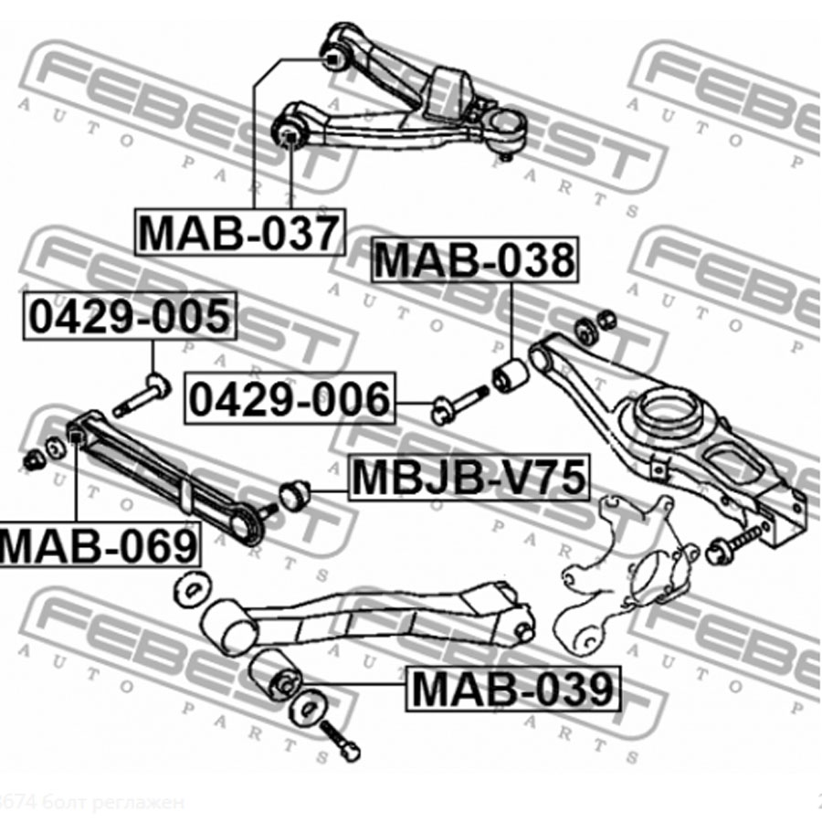 Делови за суспензија MITSUBISHI PAJERO 3 (99-06) – offroadgarage.mk